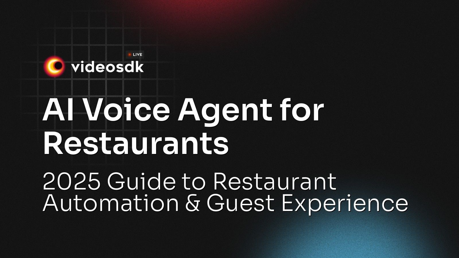 AI Voice Agent for Restaurants: 2025 Guide to Restaurant Automation ...