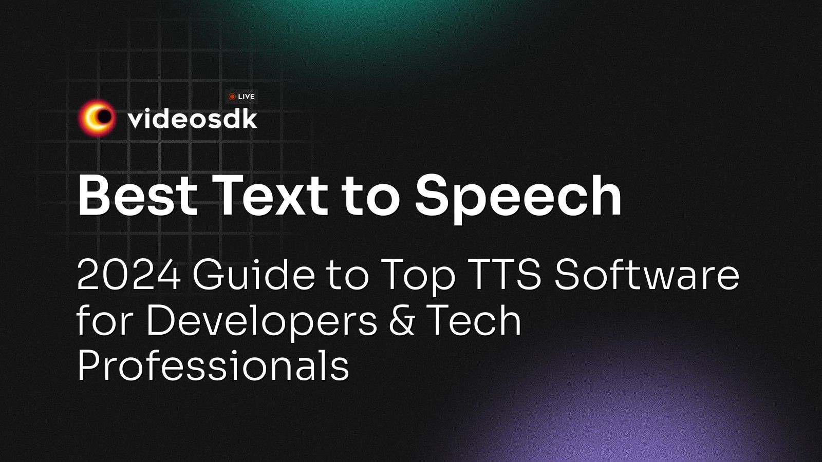 Best Text to Speech: 2024 Guide to Top TTS Software for Developers ...