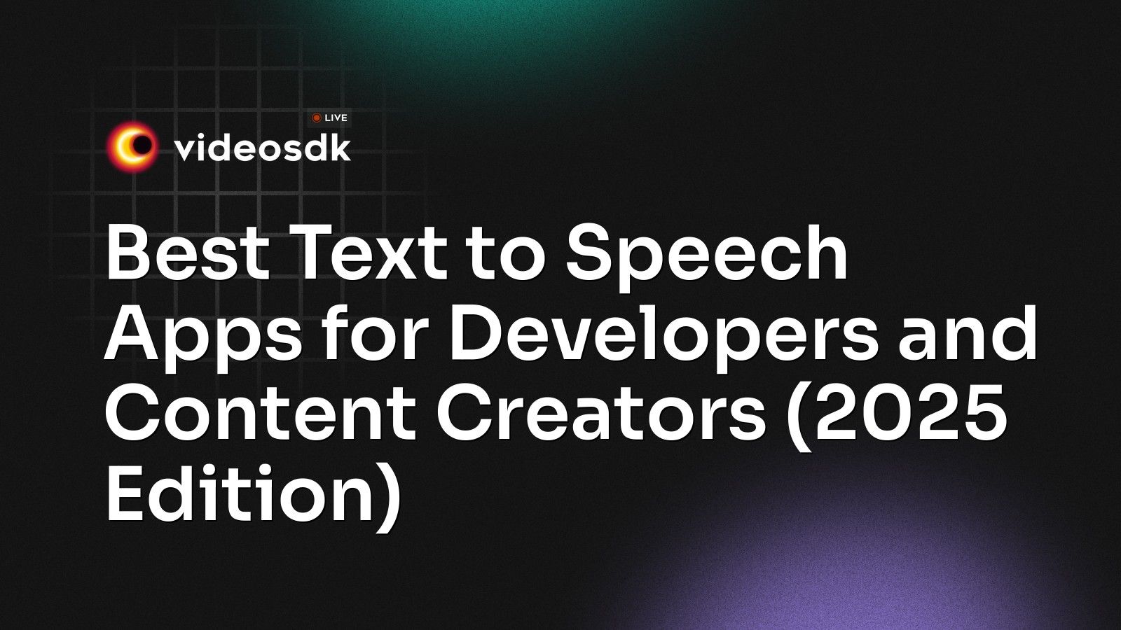 Best Text to Speech Apps for Developers and Content Creators (2025 ...