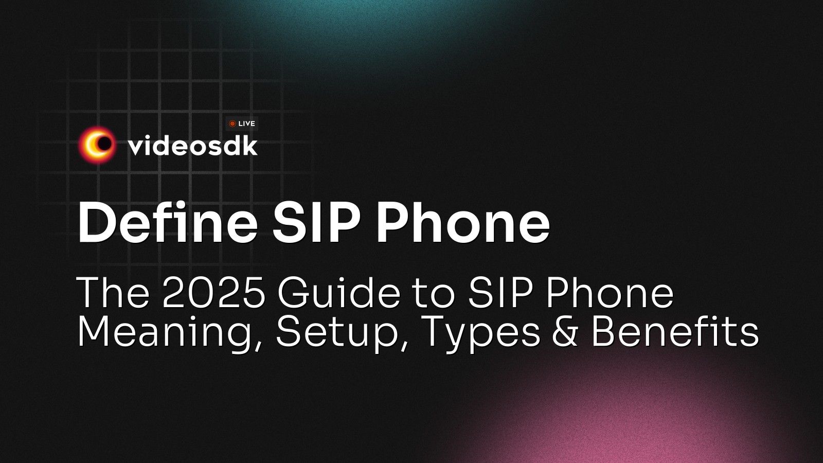 Define SIP Phone: The 2025 Guide to SIP Phone Meaning, Setup, Types ...