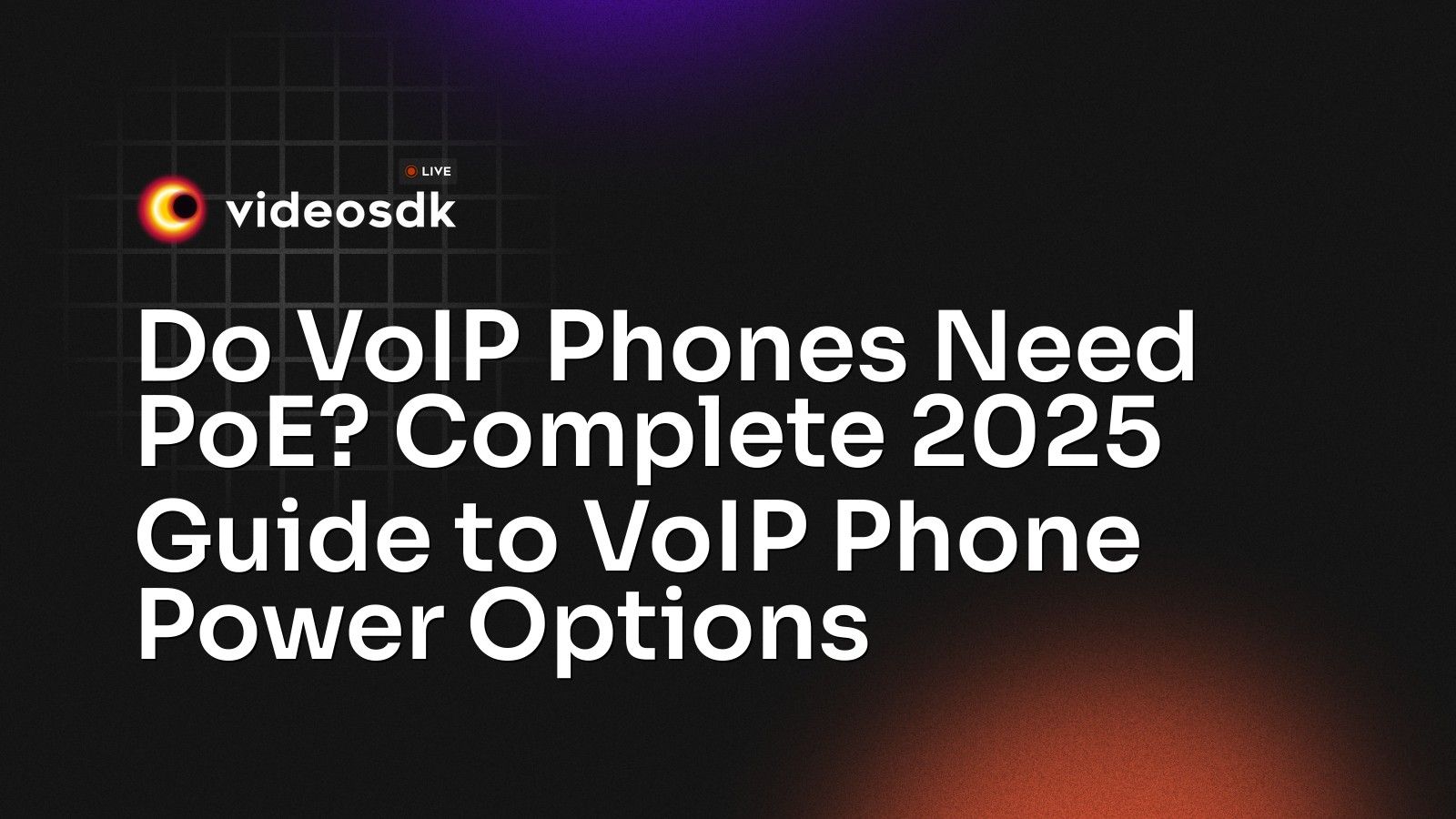 Do VoIP Phones Need PoE? Complete 2025 Guide to VoIP Phone Power ...