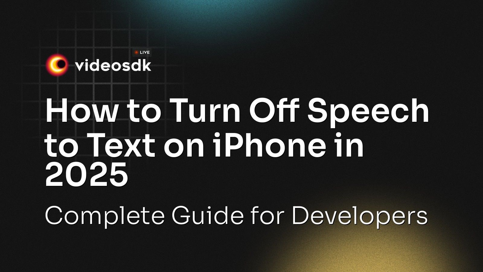 How to Turn Off Speech to Text on iPhone in 2025: Complete Guide for ...