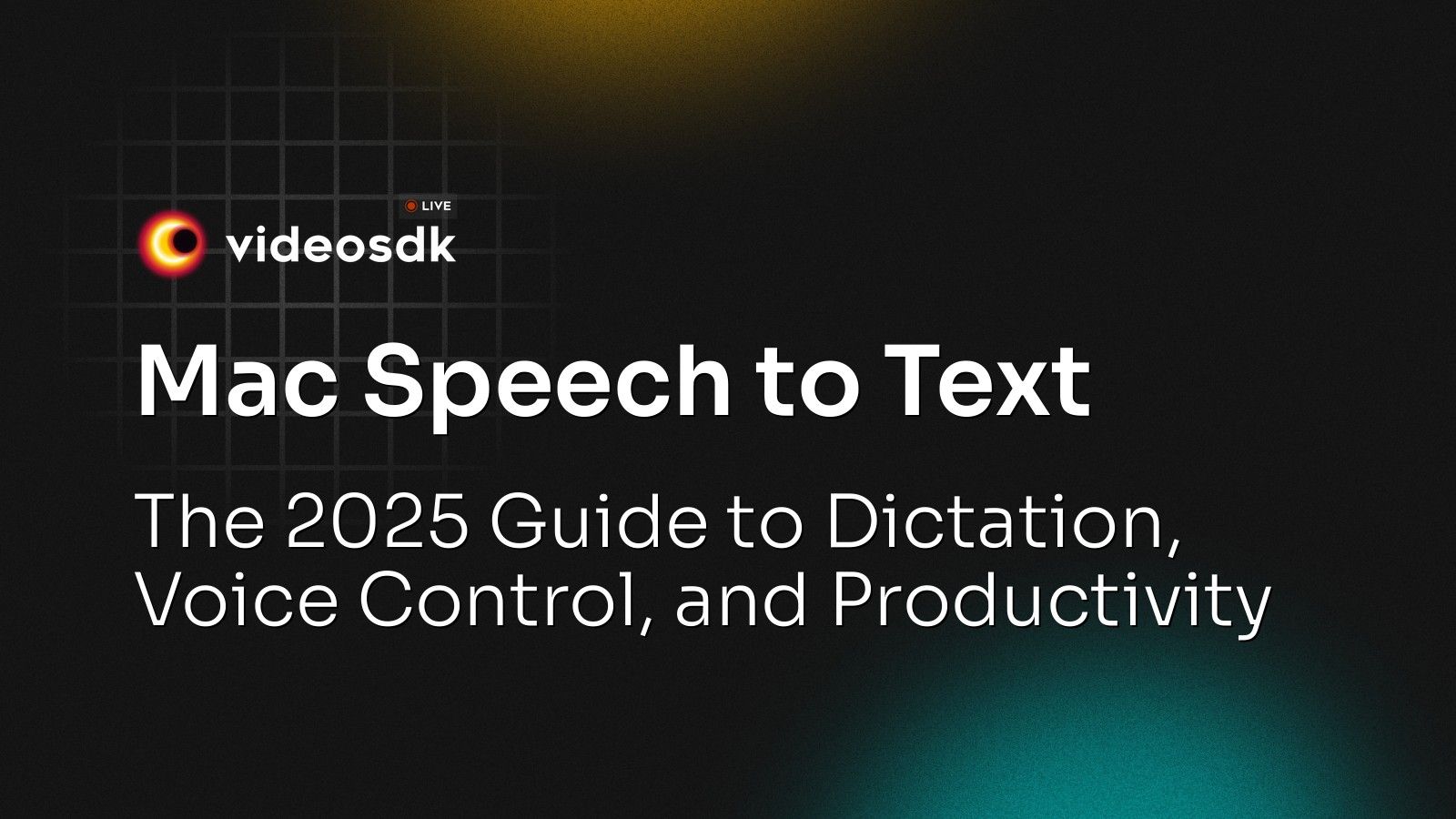 Mac Speech to Text: The 2025 Guide to Dictation, Voice Control, and ...