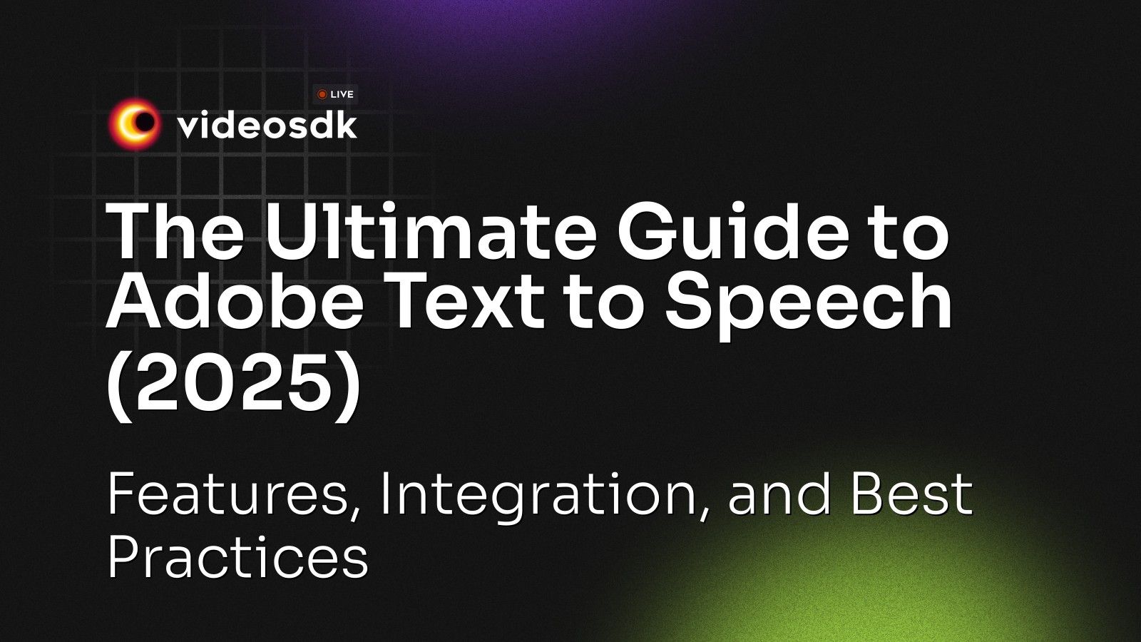The Ultimate Guide to Adobe Text to Speech (2025): Features ...