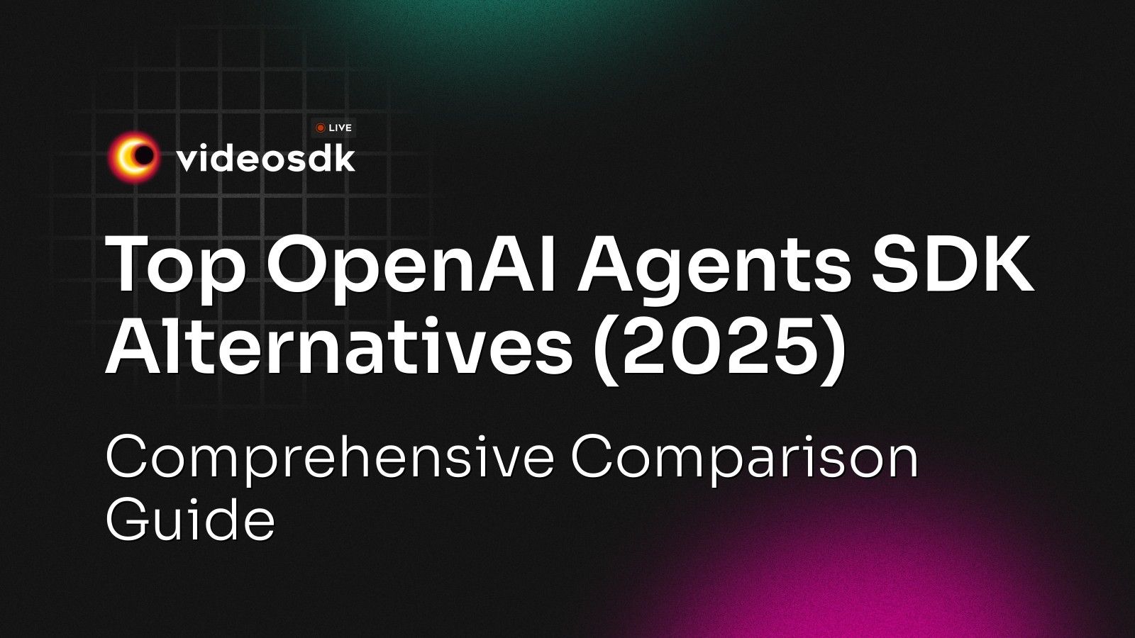 Top OpenAI Agents SDK Alternatives (2025): Comprehensive Comparison ...
